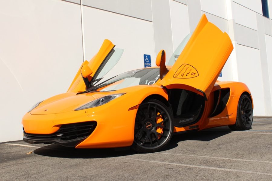 MCLAREN MP4 12C – ORANGE – GFG CREST – Giovanna Luxury Wheels